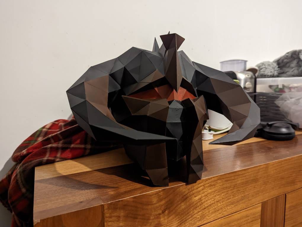 OSRS Zuk Slayer Helm 30cm Tall Handmade and Reinforced With - Etsy UK