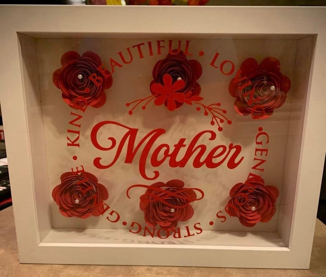 Mother Shadow Box - Etsy
