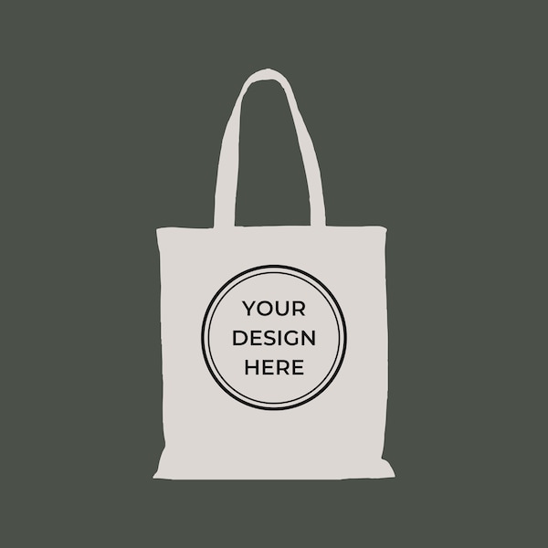 Custom Design Tote Bags - Etsy