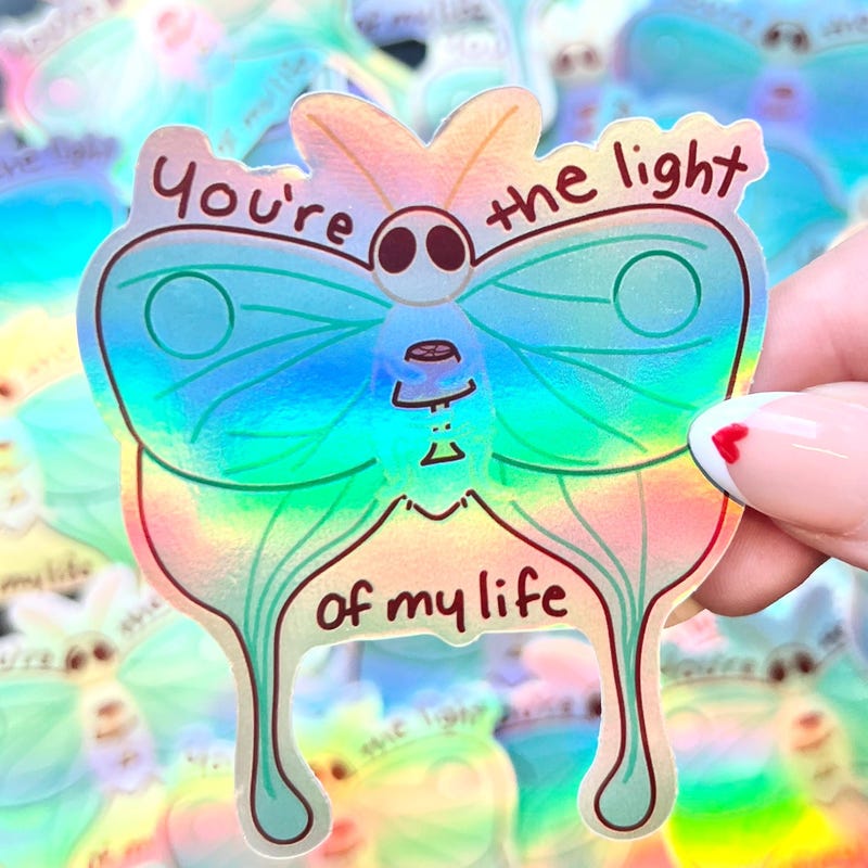 3 Inch Stickers Holographic - Etsy