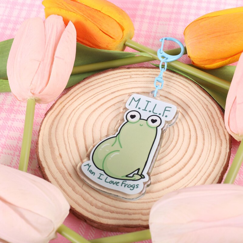 Frog Lanyard Keychain - Etsy