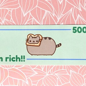 Digital Printable 12pc Kawaii Cute Placeholders for Cash Stuffing - Etsy
