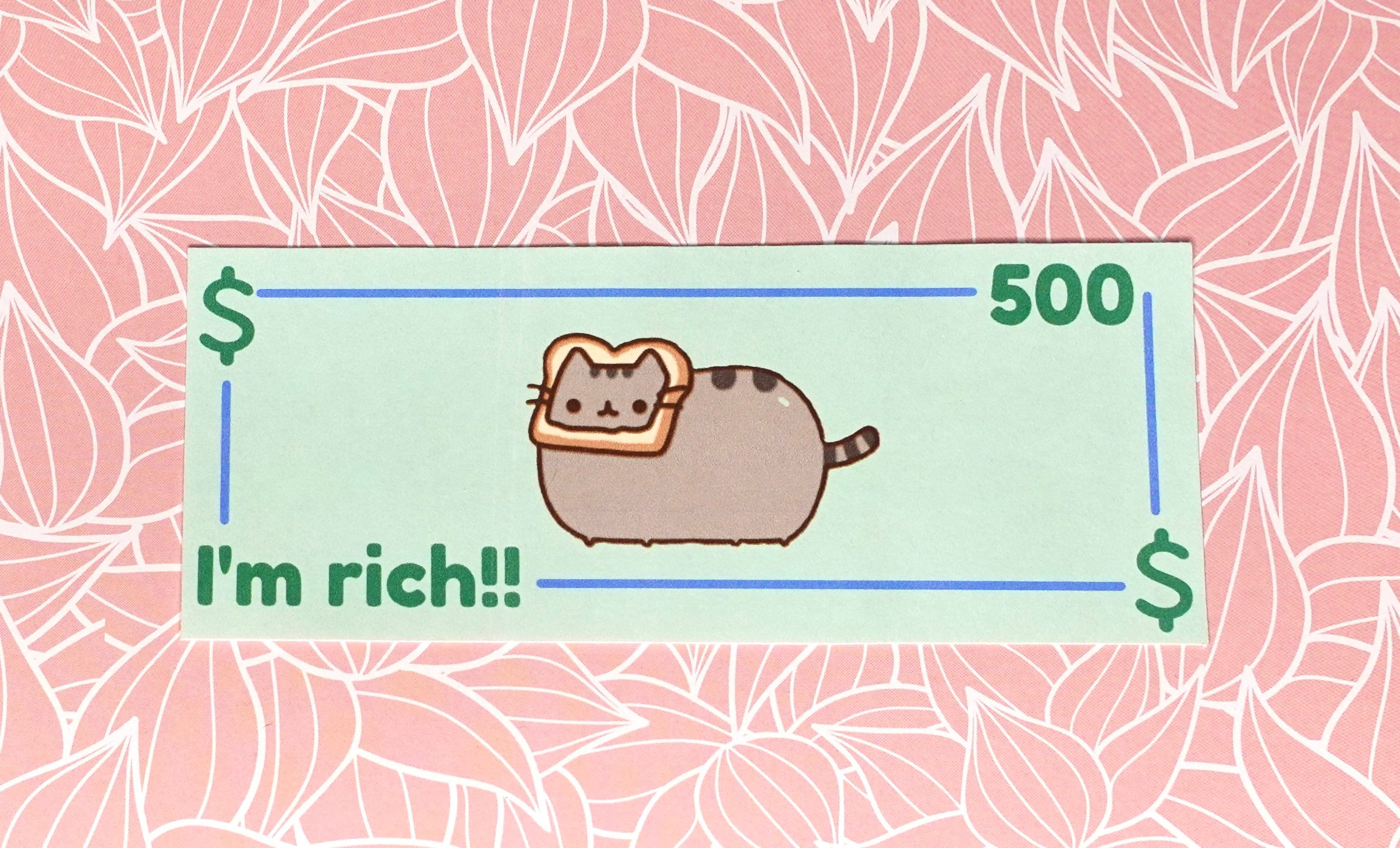 Digital Printable 12pc Kawaii Cute Placeholders for Cash Stuffing - Etsy