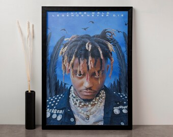 Juice Wrld Canvas Art - Etsy