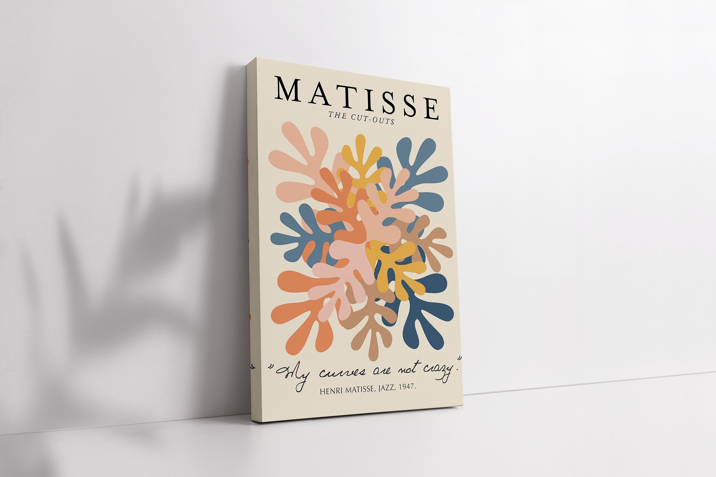 Henri Matisse Bouquet of Leaves Exhibition Poster Vintage - Etsy