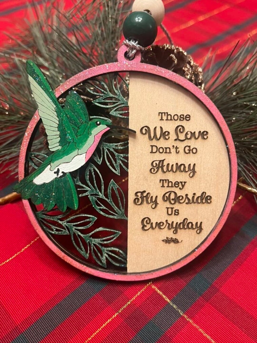 Memorial Hummingbird Ornament - Etsy
