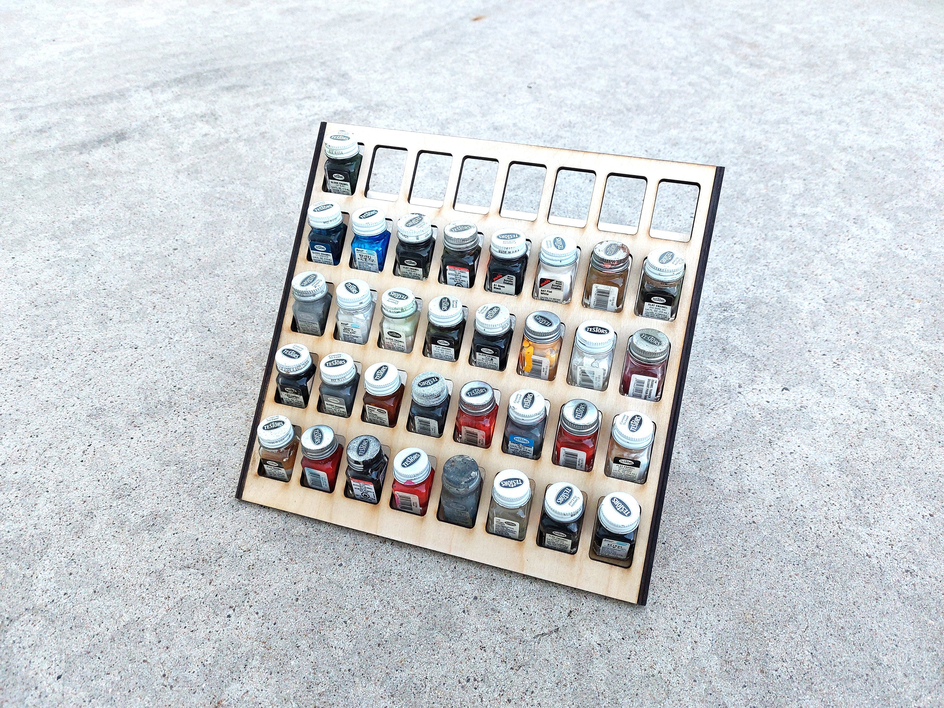 Testors 40 Bottle Paint Display Rack Holder. - Etsy