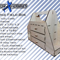 RC Airplane Stand Box - Laser/cnc Files - Etsy