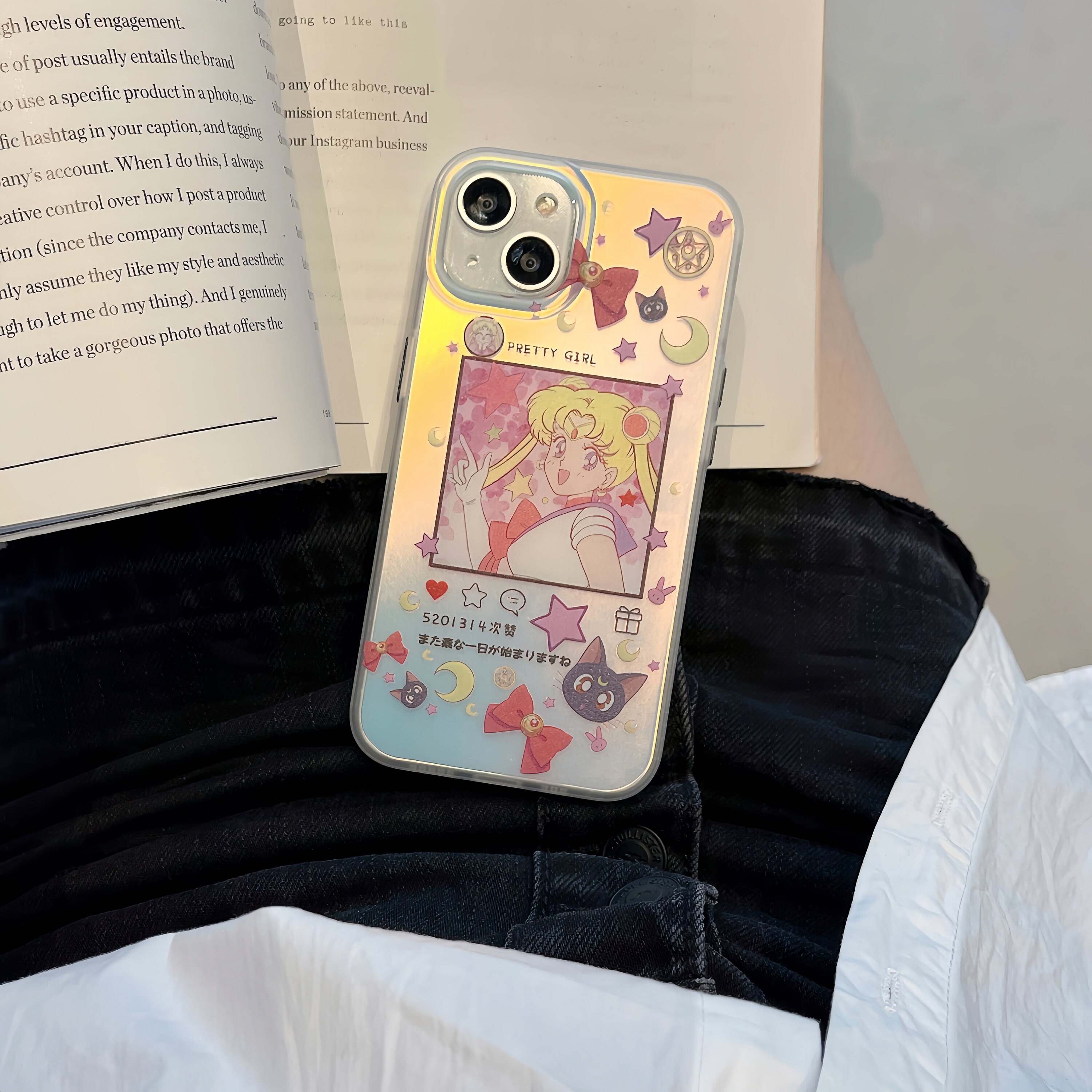 Sailor Moon Waifu Kawaii princesa Fan Art lindo dibujos - Etsy España