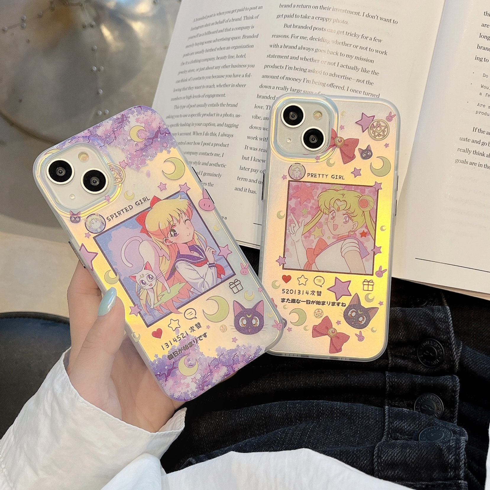 Sailor Moon Waifu Kawaii princesa Fan Art lindo dibujos - Etsy España