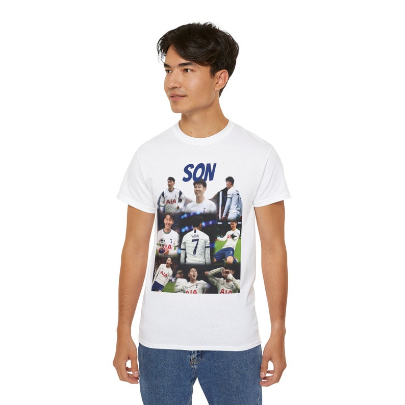 Son Heung Min T Shirt | Premier League Korea Spurs Player Sports Fan ...