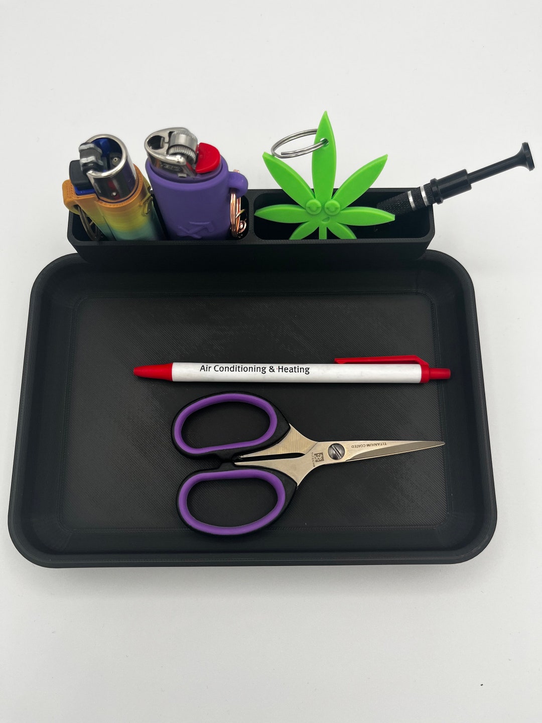 Model R1 Rolling Tray / Rolling Tray / 3D Printed Rolling Tray / Chill ...