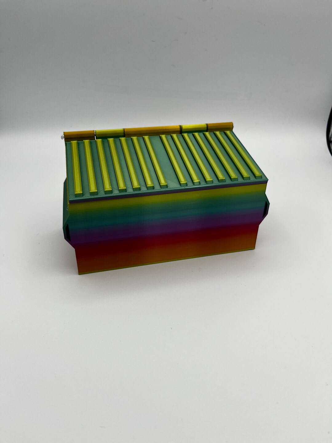 Desktop Dumpster / Cotton Swap Holder / Desk Organizer / Dab Dumpster ...