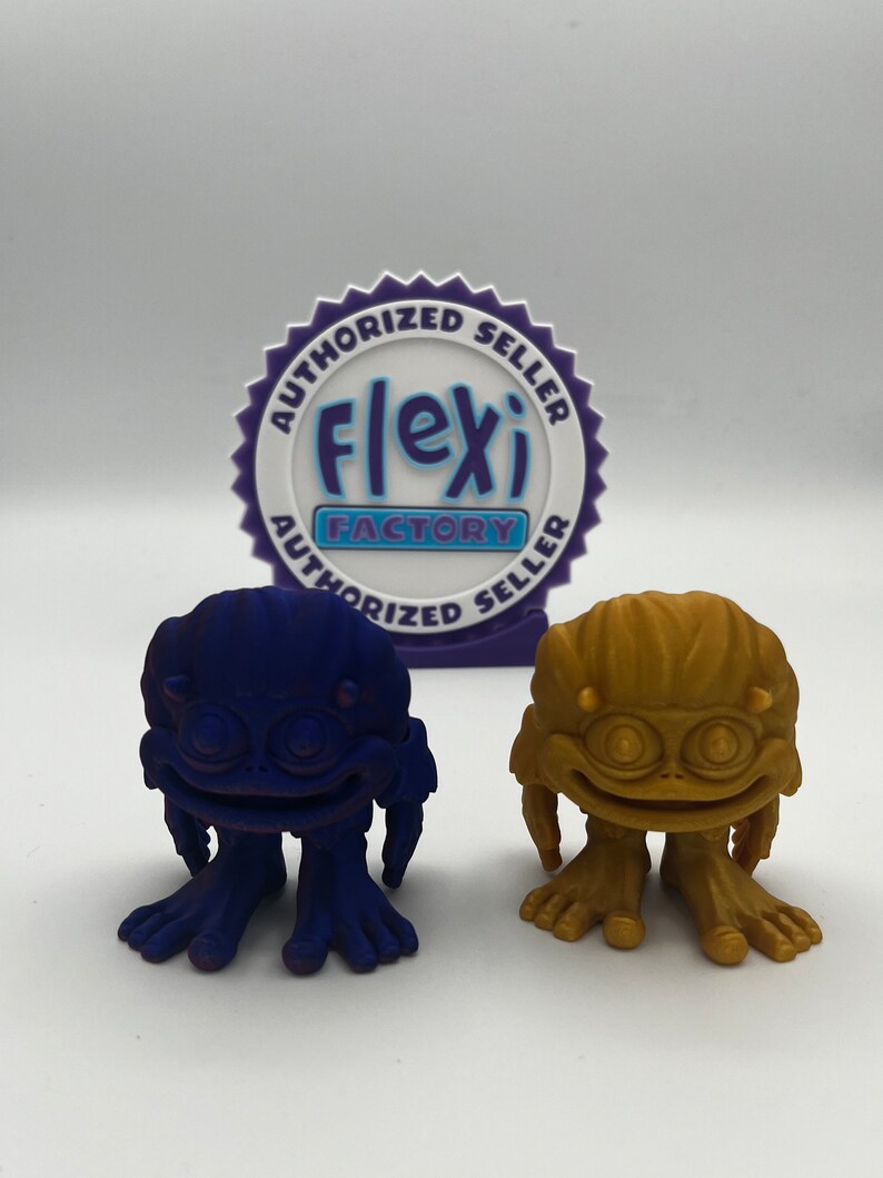 Flexi Yeti / Articulating Yeti / Desk Art / Fidget Toy / Flexi - Etsy