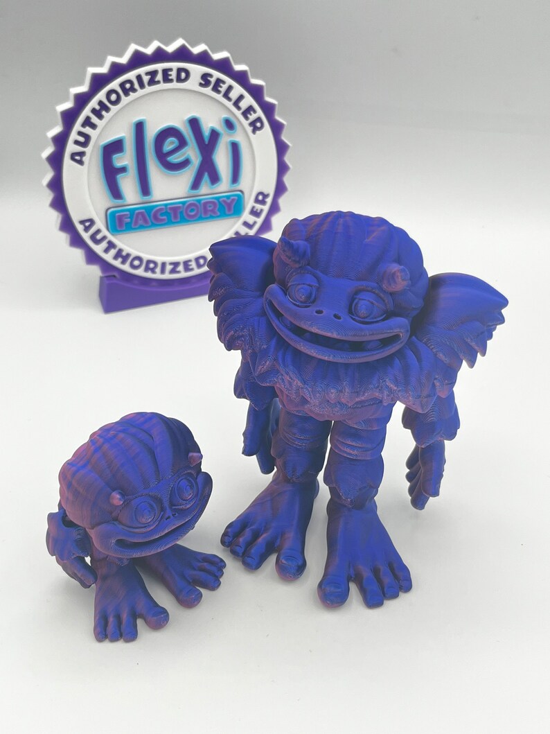 Flexi Yeti / Articulating Yeti / Desk Art / Fidget Toy / Flexi - Etsy
