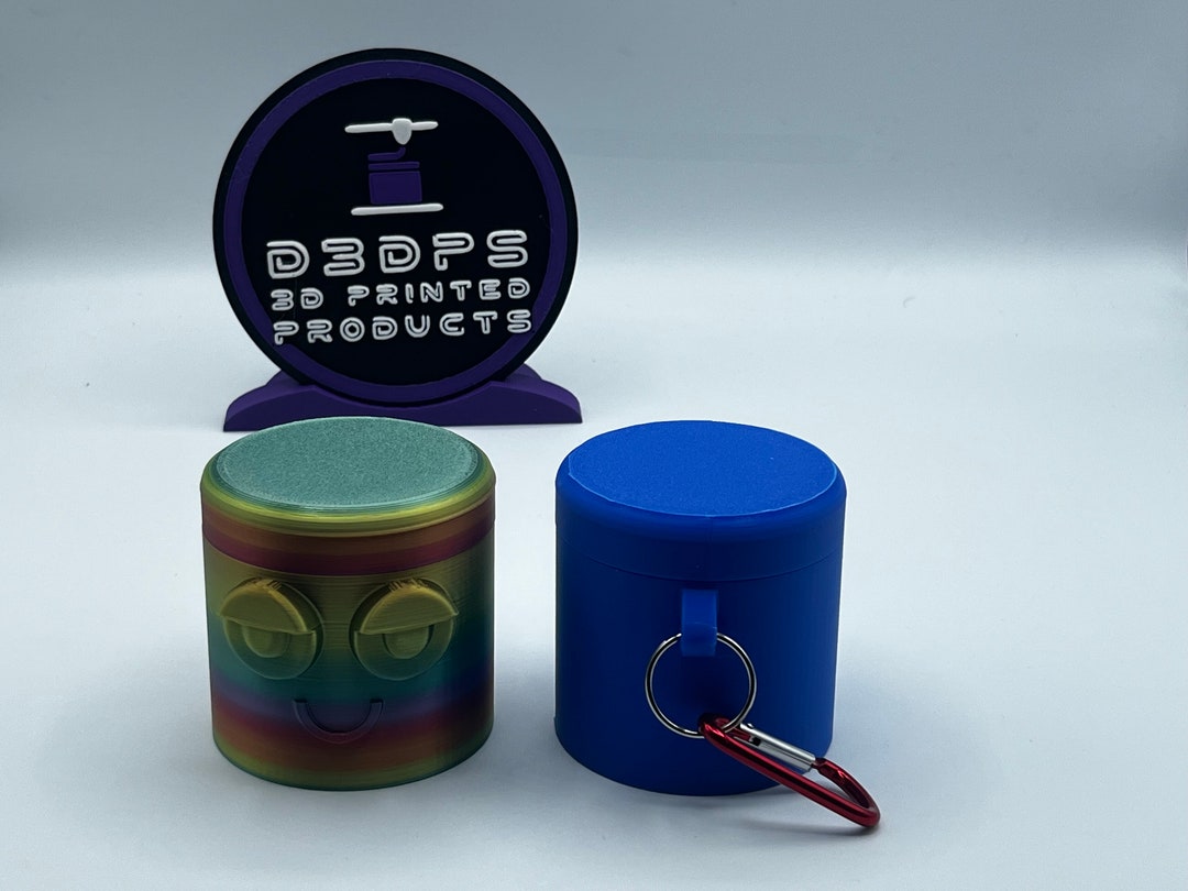 Keychain Chill Buddy Stash Container / Chill Buddy Keychain Storage ...