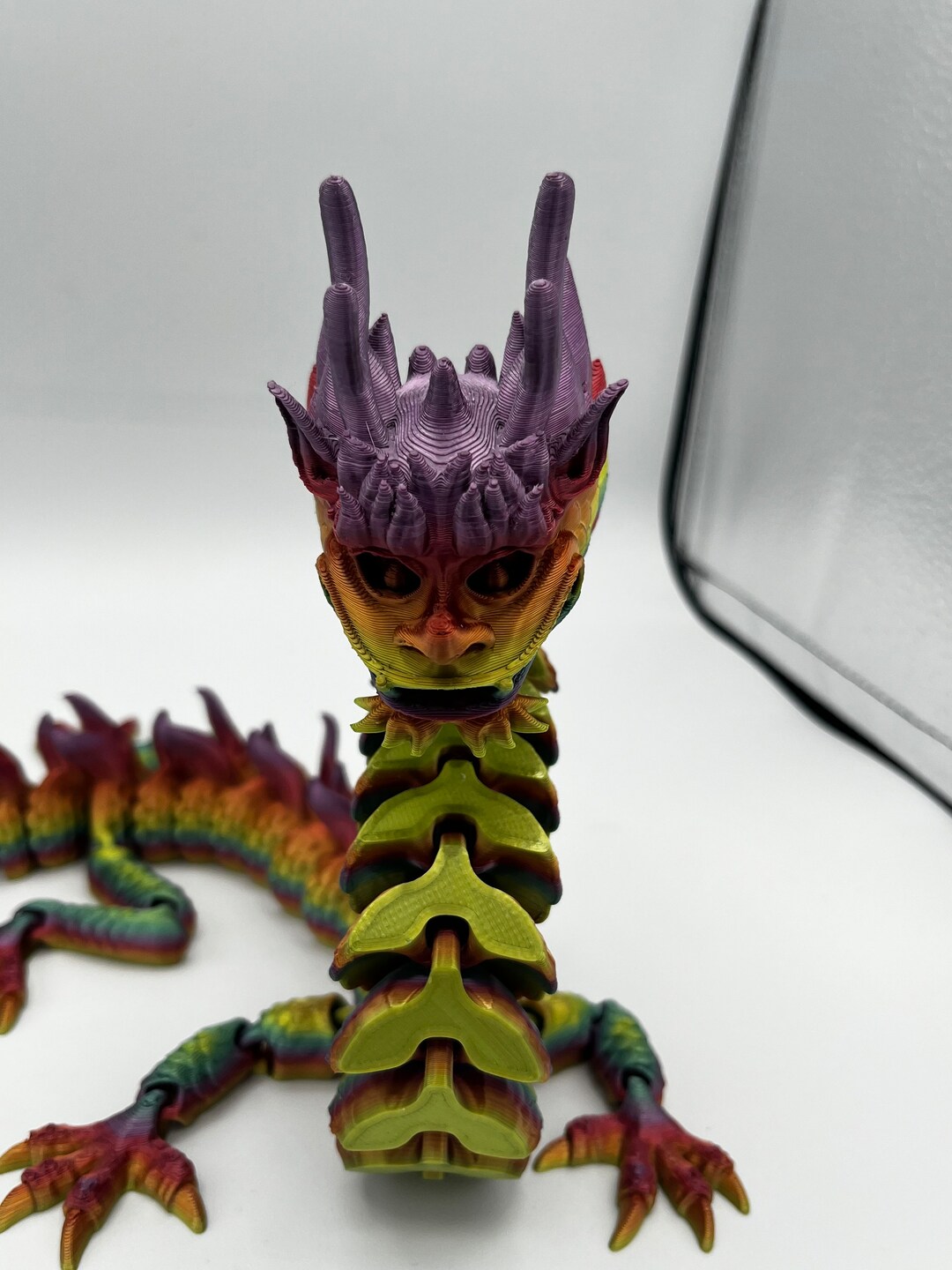Flexi Imperial Dragon / 3D Printed Dragon / Articulating Dragon ...