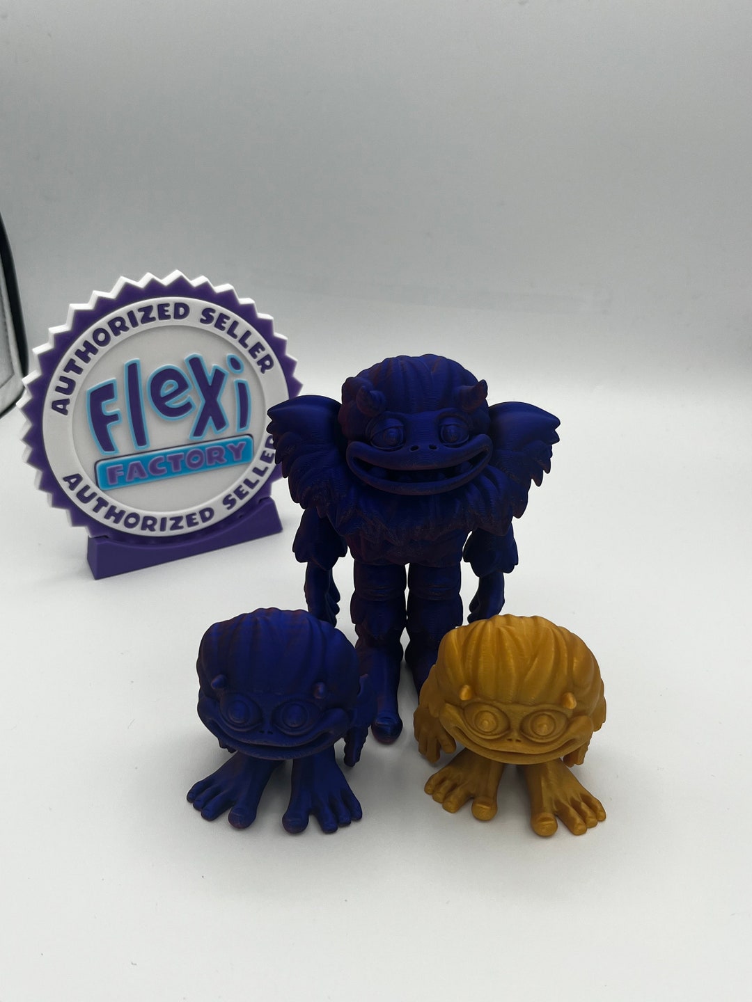 Flexi Yeti / Articulating Yeti / Desk Art / Fidget Toy / Flexi Factory ...