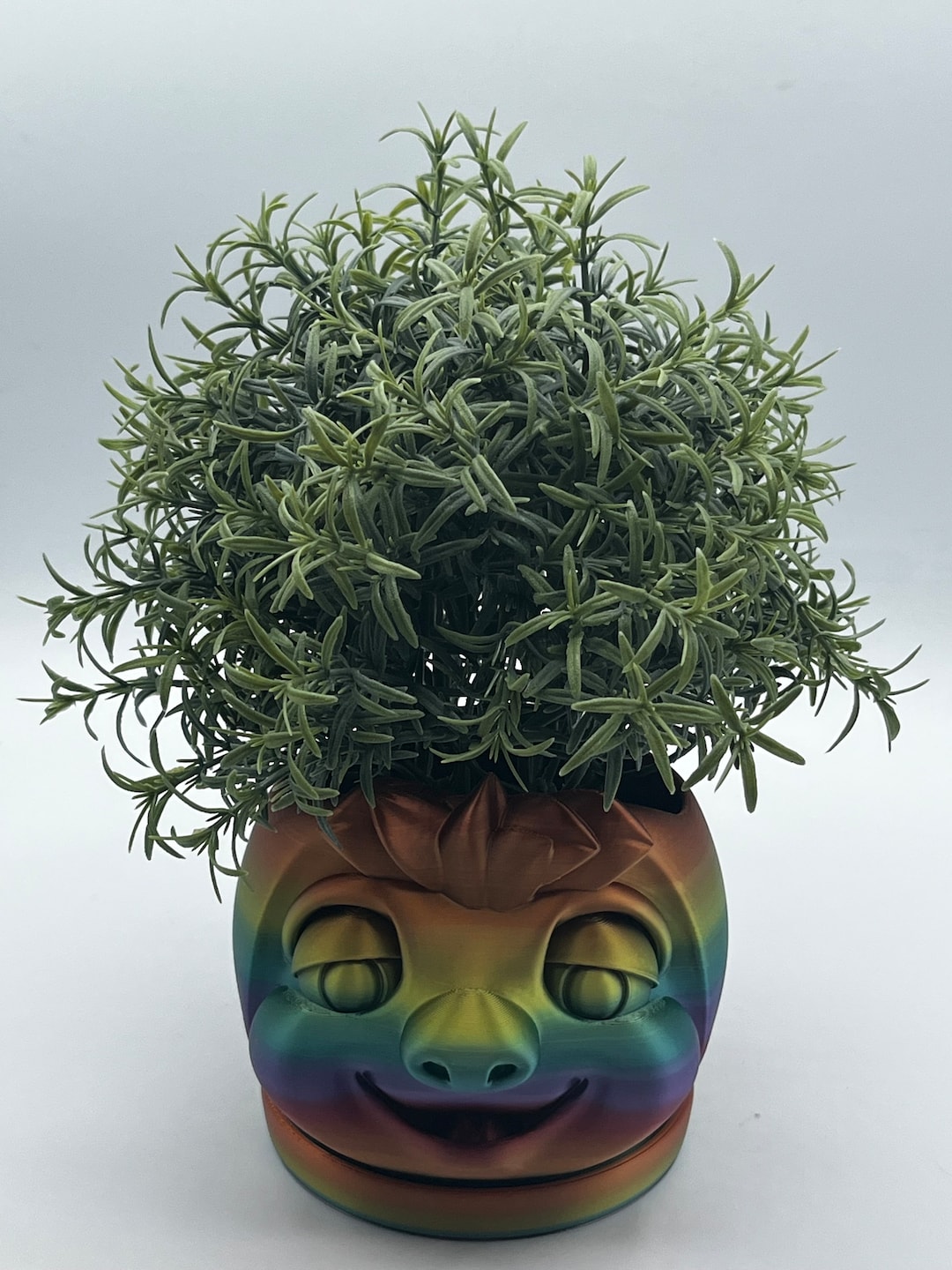 Flexi Sloth Planter / Sloth Pen Holder / Sloth Desktop Organizer ...