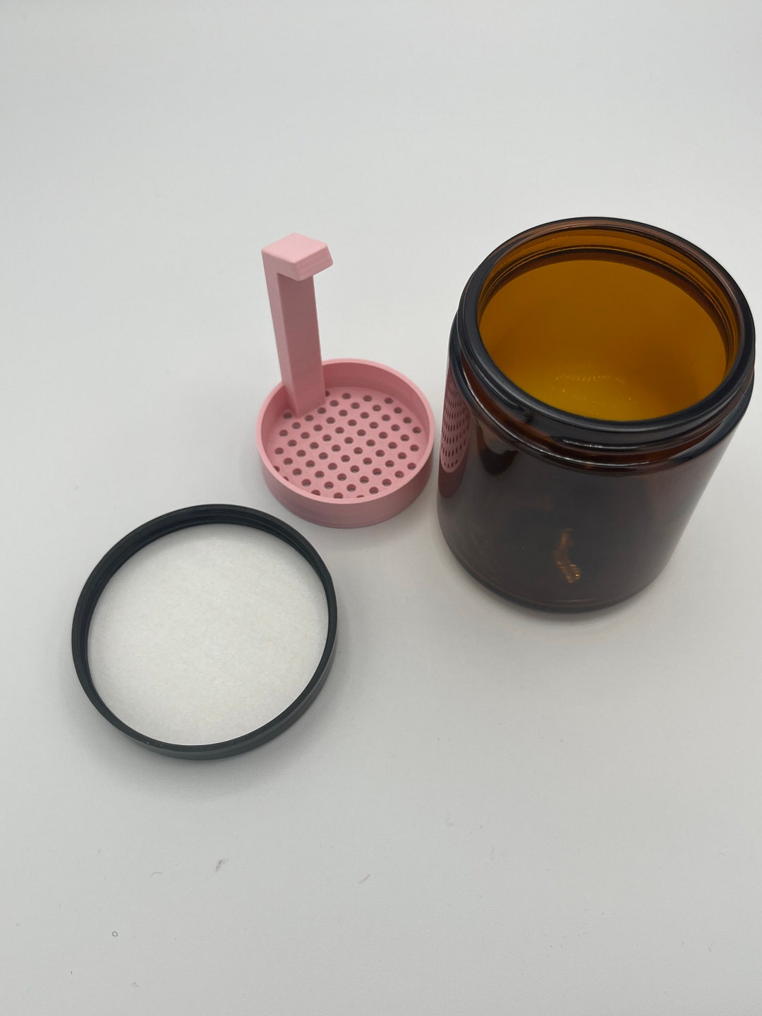 Terp Pearl Cleaner V2 (8oz) / Glass & Quartz Cleaning Jar / ISO Jar ...