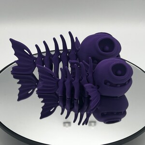 Flexi Angler Fish / Skeleton Angler Fish / 3D Printed Angler Fish ...