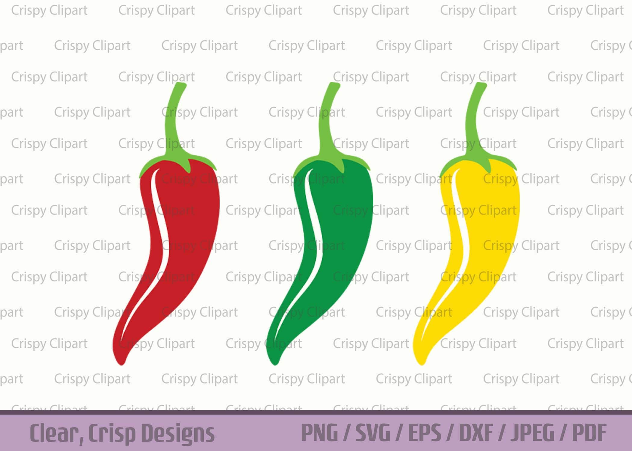 Green Pepper Clipart