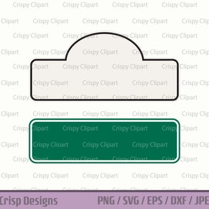 Blank Street Sign Template SVG, Road Name Signs Cut File, Layered City ...