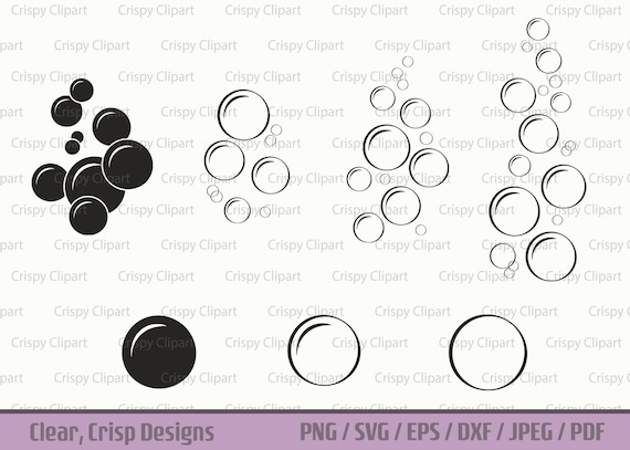 Ocean Bubbles Clipart