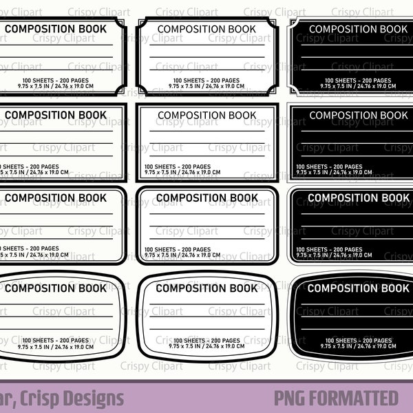 Composition Notebook - Etsy