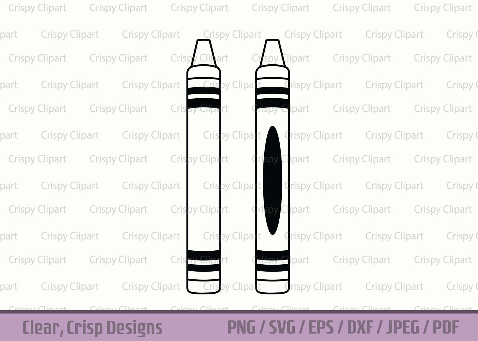 Crayon Wrapper SVG, Crayons Cut File, DIY Crayon Halloween Costume ...