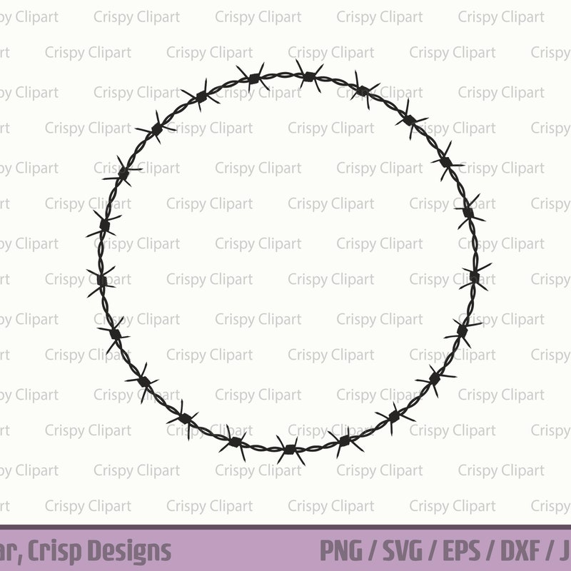 Barbed Wire Monogram - Etsy