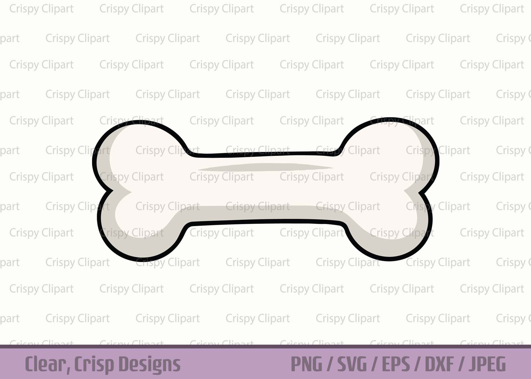 Dog Bone Template Printable