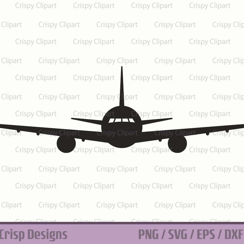 Airplane Flying Clip Art - Etsy