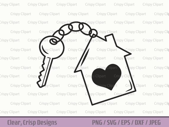 House Heart Vector Graphic