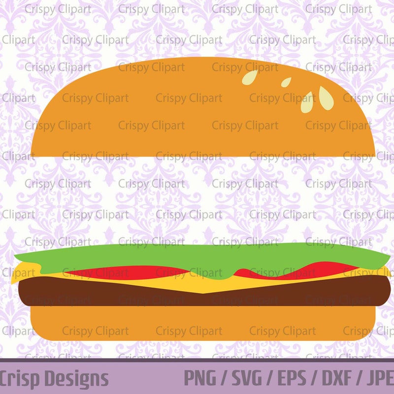 Burger Split - Etsy