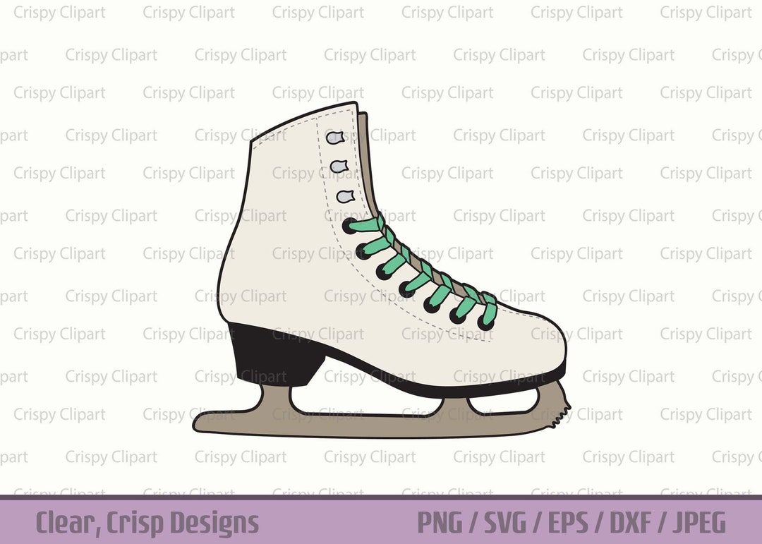Figure Skate SVG, Skating SVG, Ice Skate Cut File, Figure Skating ...
