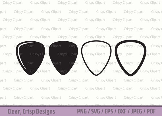 Guitar Pick Template