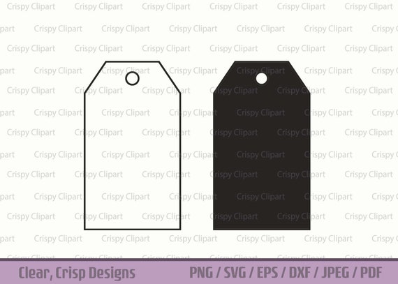 Blank Gift Tag Clip Art