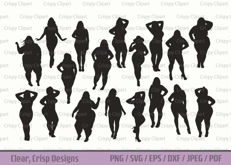 Big and Beautiful Women SVG Bundle Sexy Thick Women - Etsy