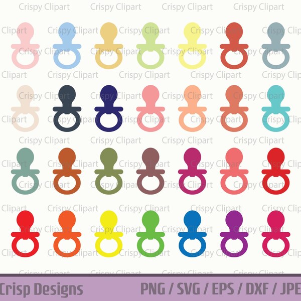 Pacifier Outline Svg - Etsy