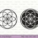 Seed of Life SVG, Seed of Life Clipart Silhouette, Sacred Geometry ...