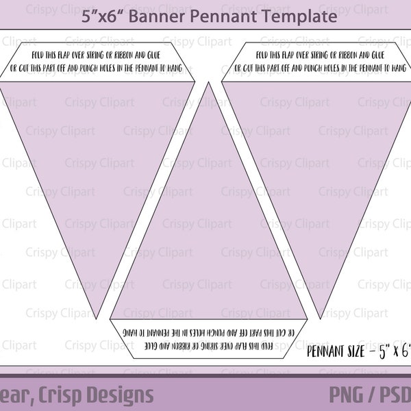 Triangle Banner Print - Etsy