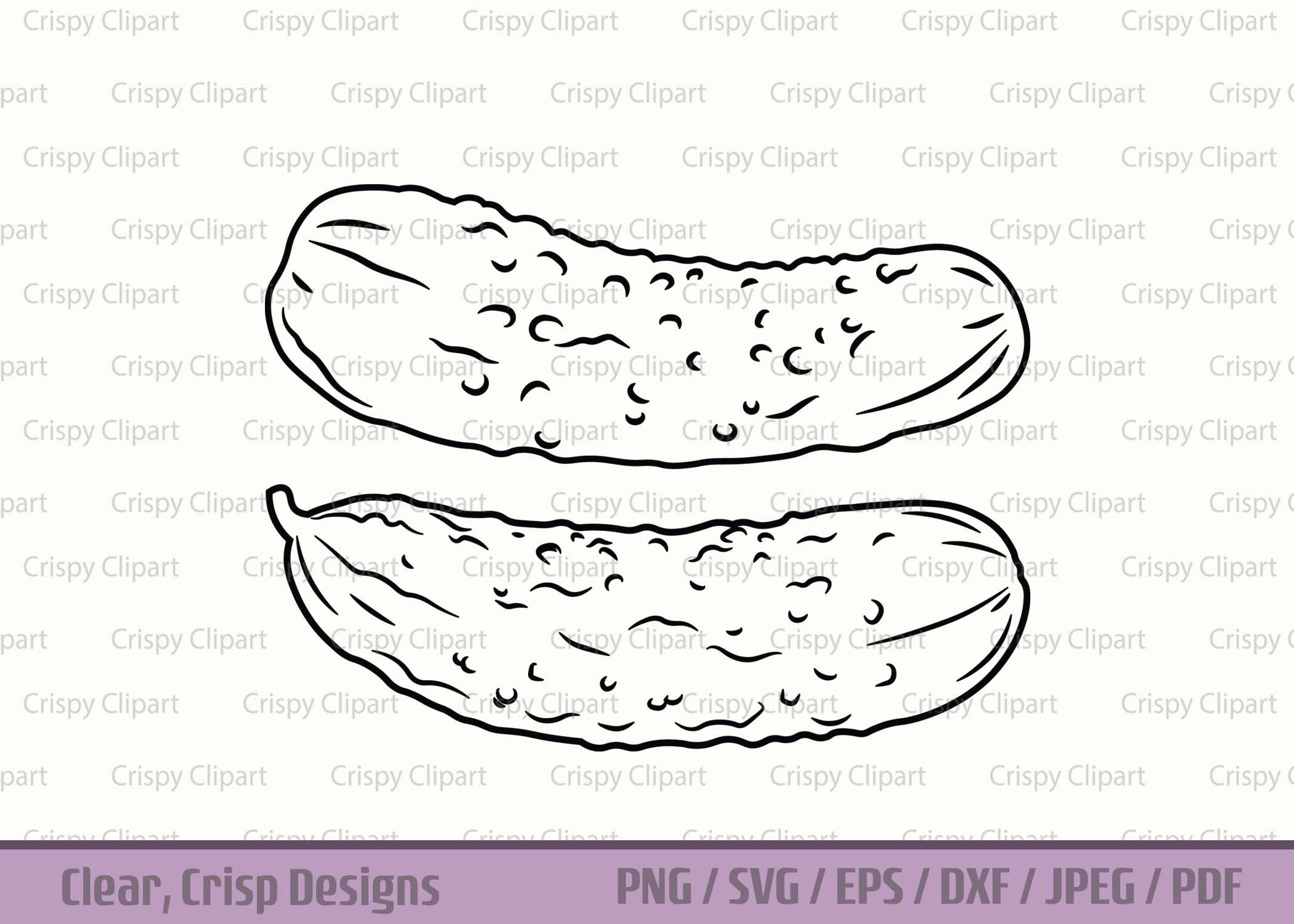 Dill Pickle Clipart
