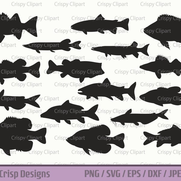 Fish Svg - Etsy