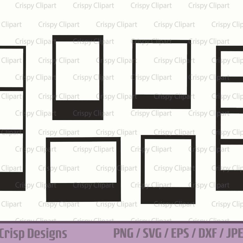 Photo Frames Svg - Etsy