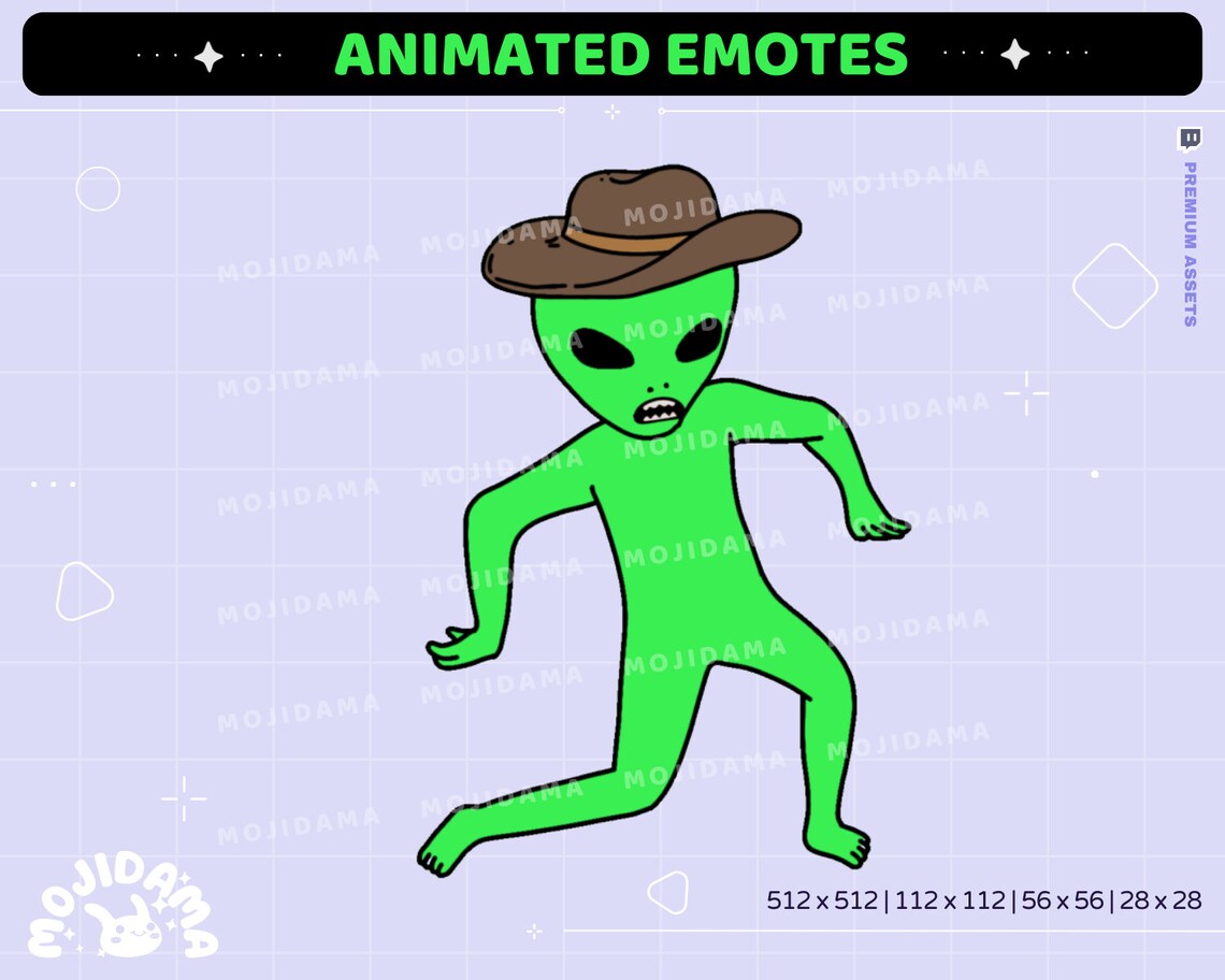 Dancing Alien Twitch Emotes Animation Funny Aliens Meme Stream Animated ...