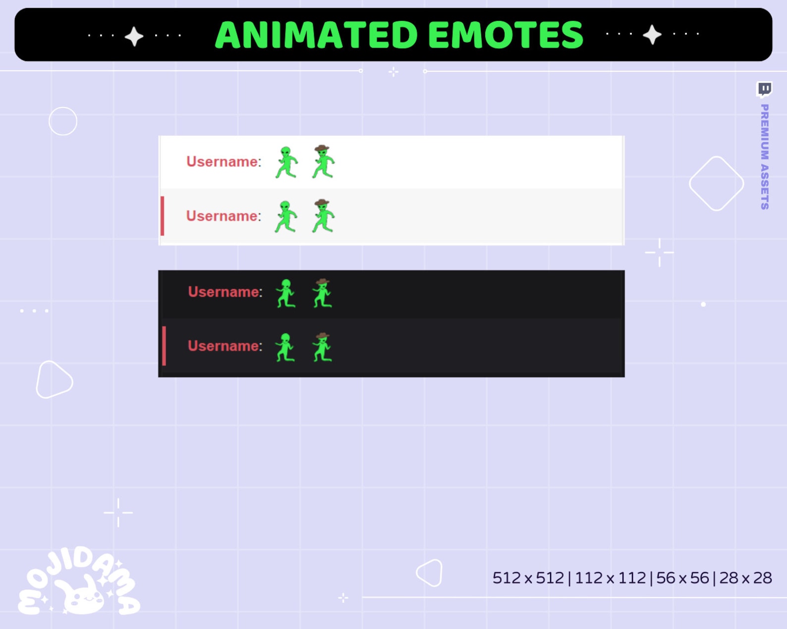 Dancing Alien Twitch Emotes Animation Funny Aliens Meme Stream Animated ...
