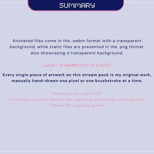 Cute Twitch Label Animation Bunny Animated Stream Labels Y2K Retro ...