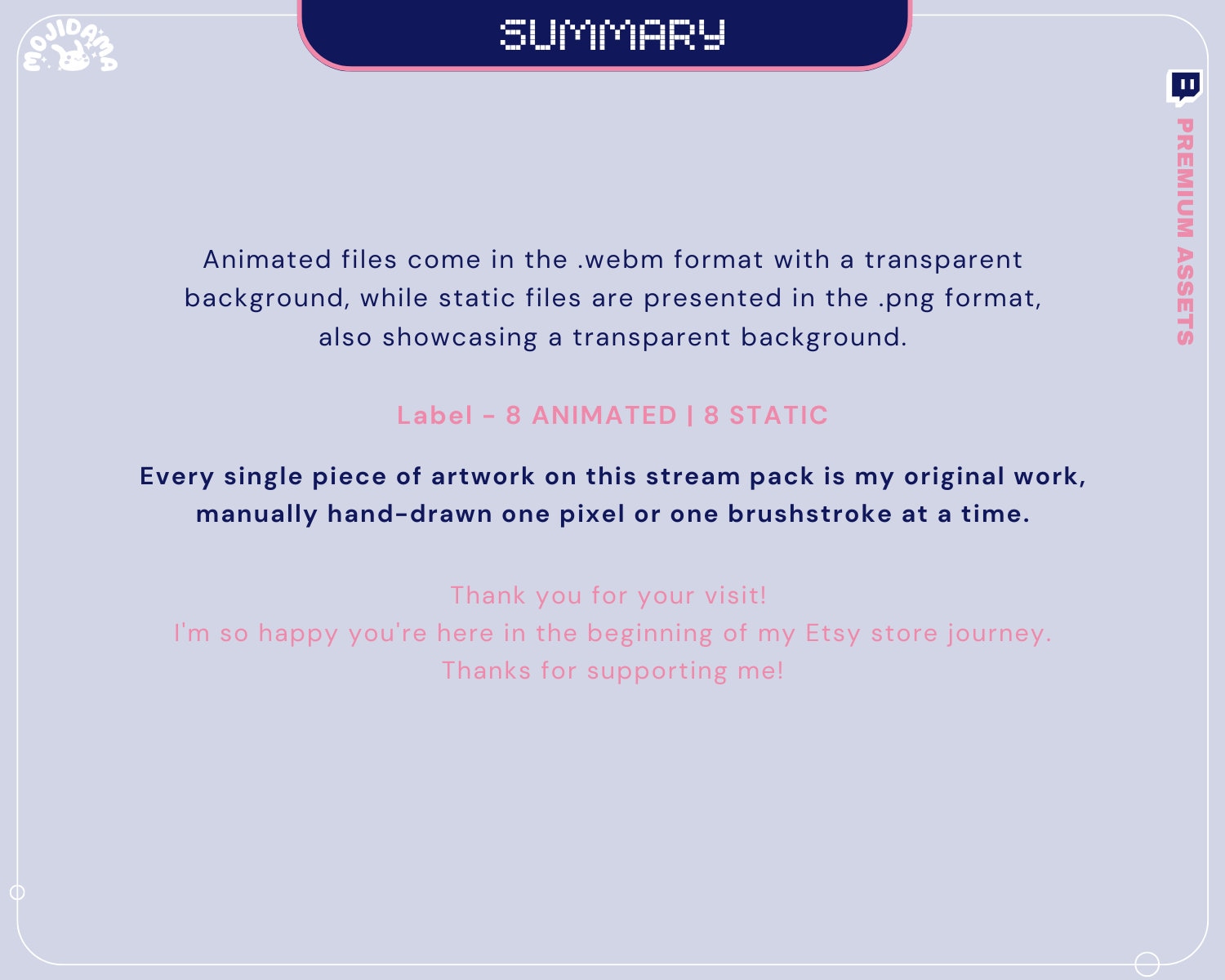 Cute Twitch Label Animation Bunny Animated Stream Labels Y2K - Etsy