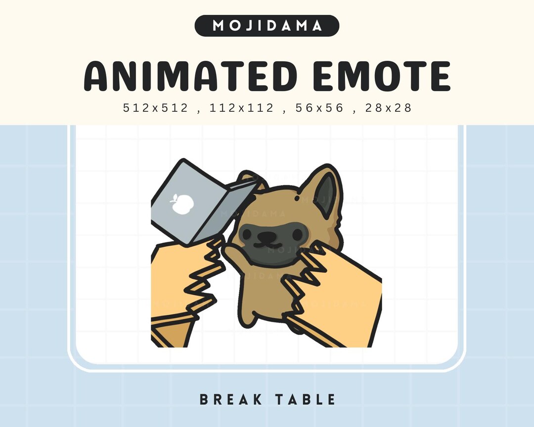 Dog Twitch Emotes Animation German Shepherd Cute Chibi Animated Emot ...